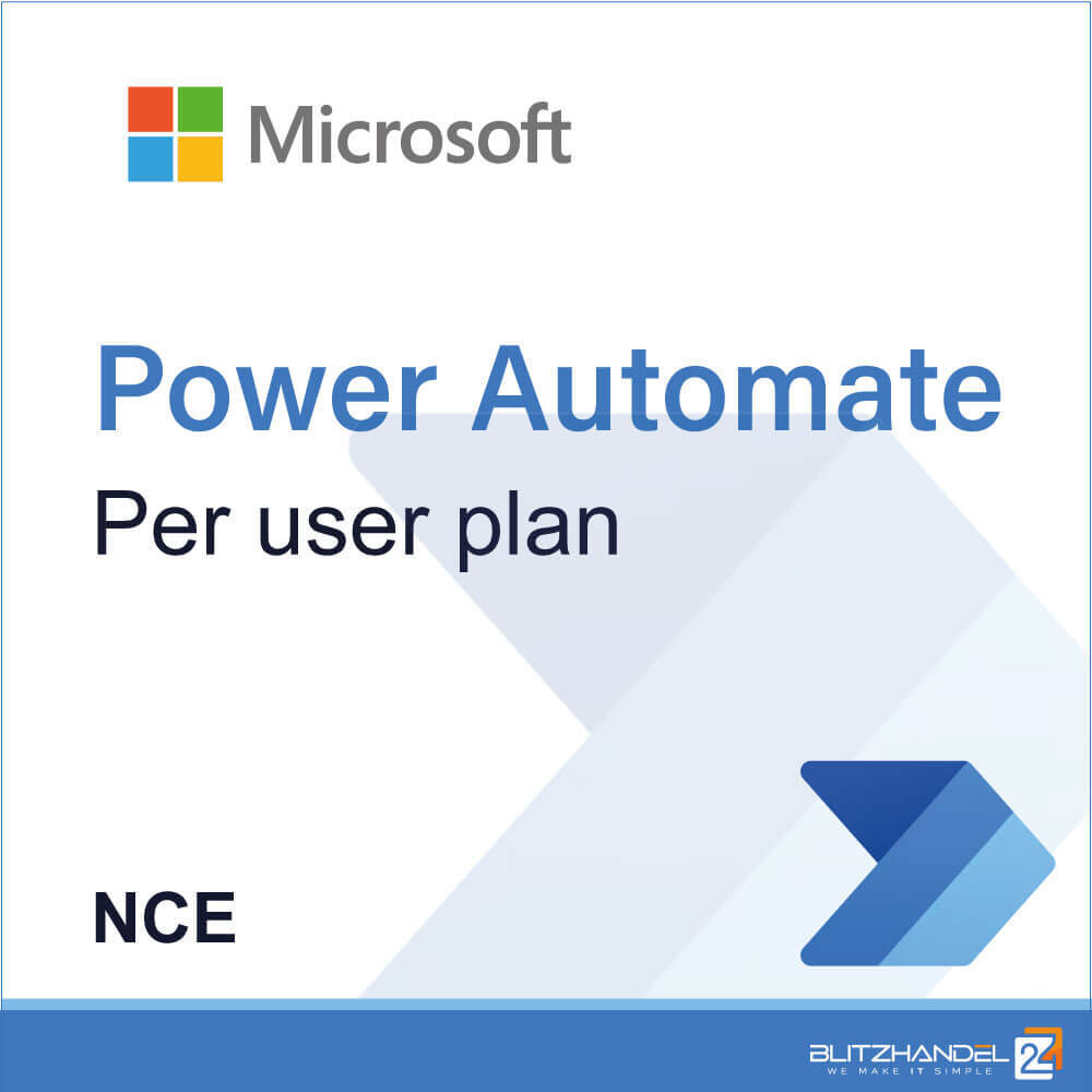 Microsoft Power Automate per user plan (NCE)