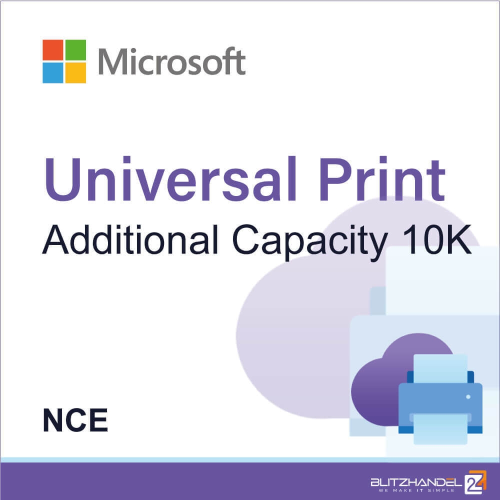 Microsoft Universal Print Additional Capacity 10K (NCE)