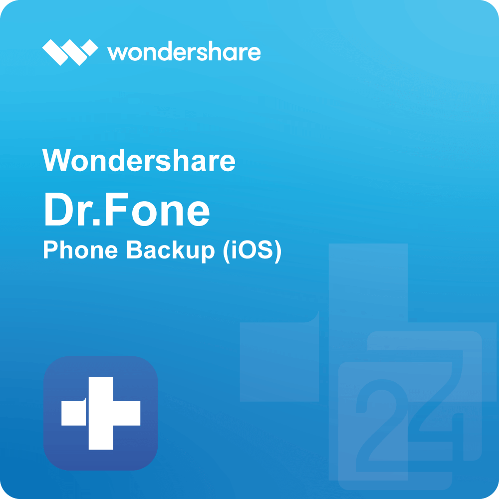 Wondershare Dr.Fone - Phone Backup (iOS)