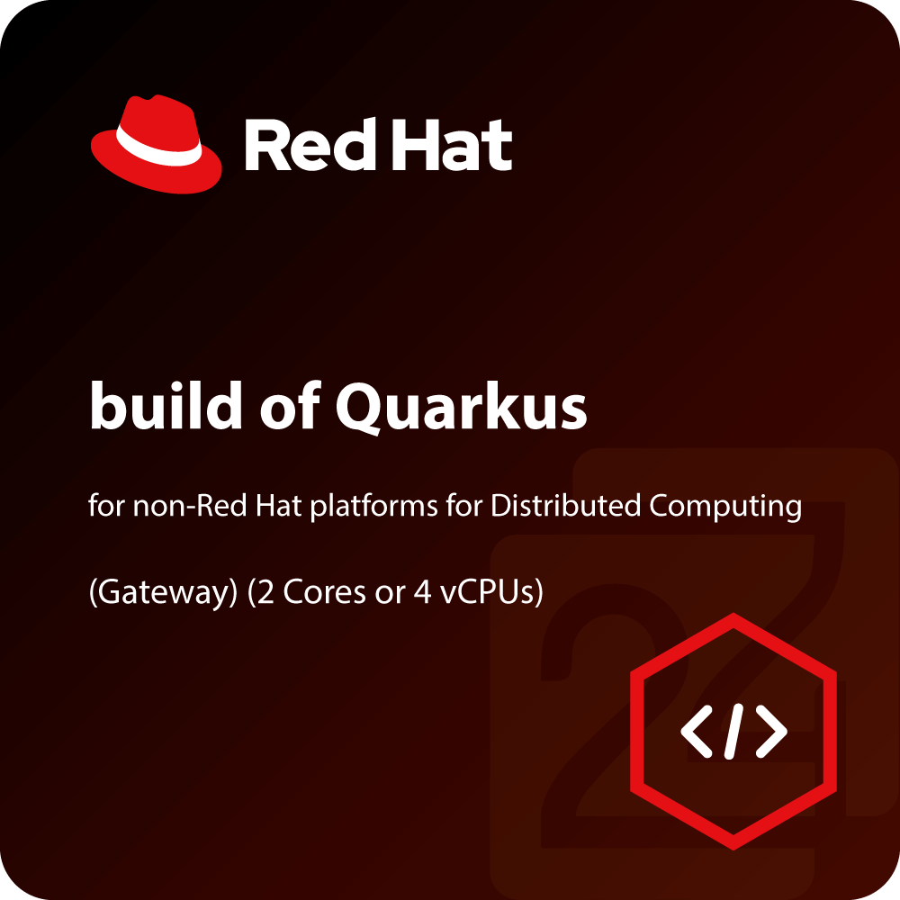 Red Hat build of Quarkus for non-Red Hat platforms for DC (Gateway) (2 ...